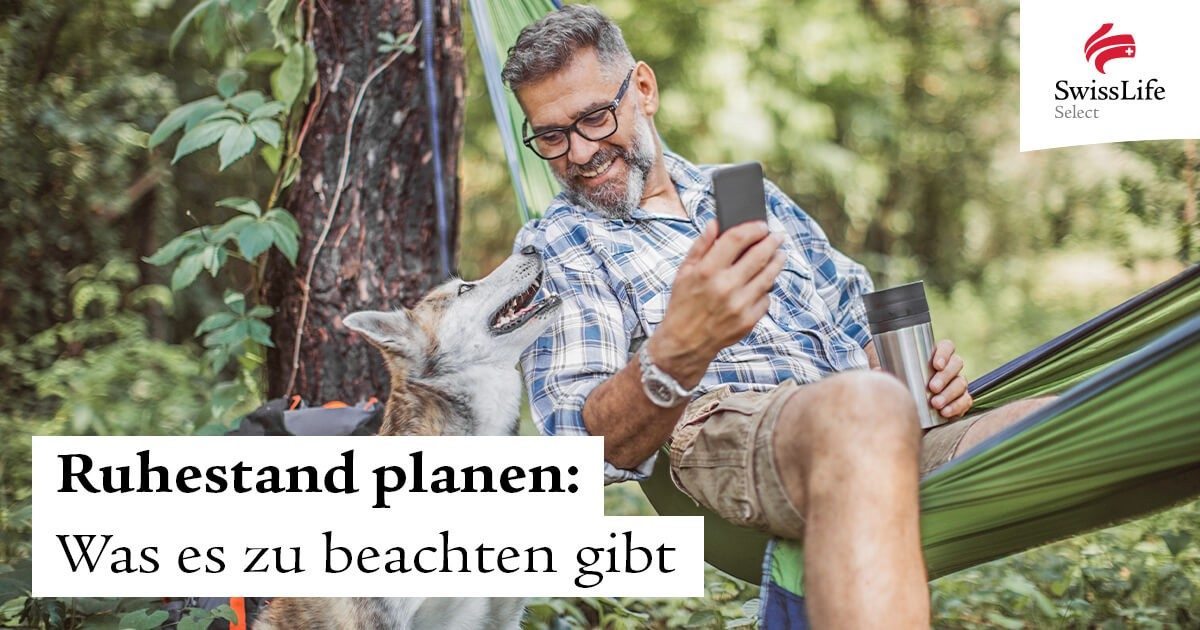Früh anfangen, selbstbestimmt in Rente gehen | Swiss Life Select